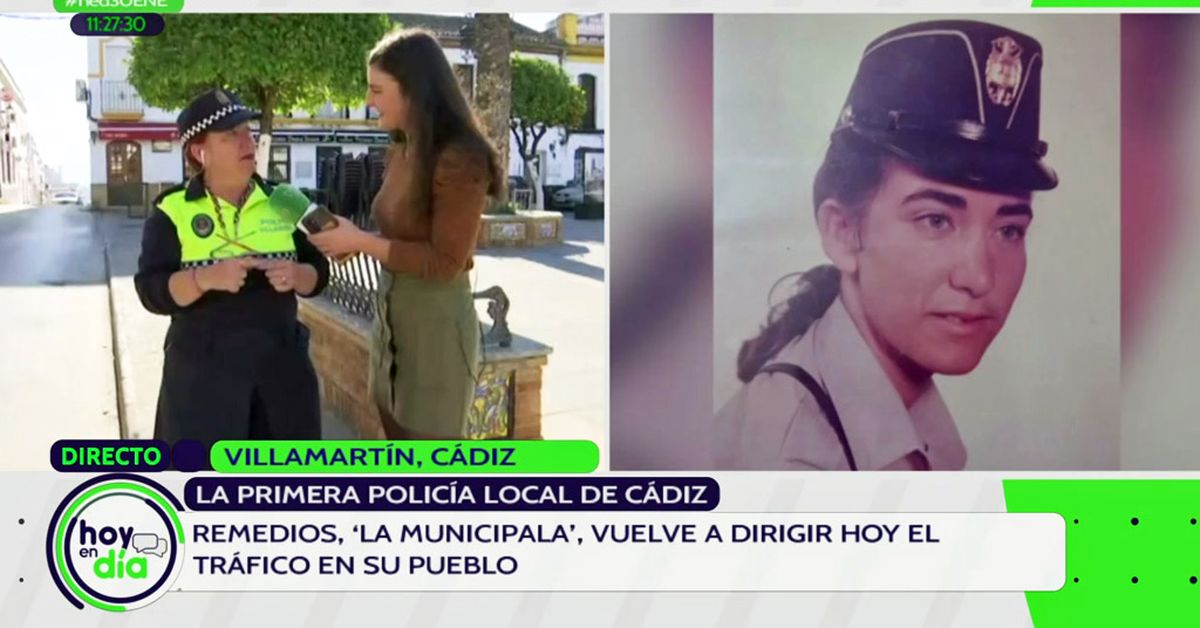 Remedios, 'la municipala' de Villamartín, vuelve a dirigir el tráfico ...