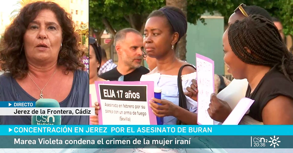 Concentración en Jerez en memoria de la mujer iraní asesinada y ...