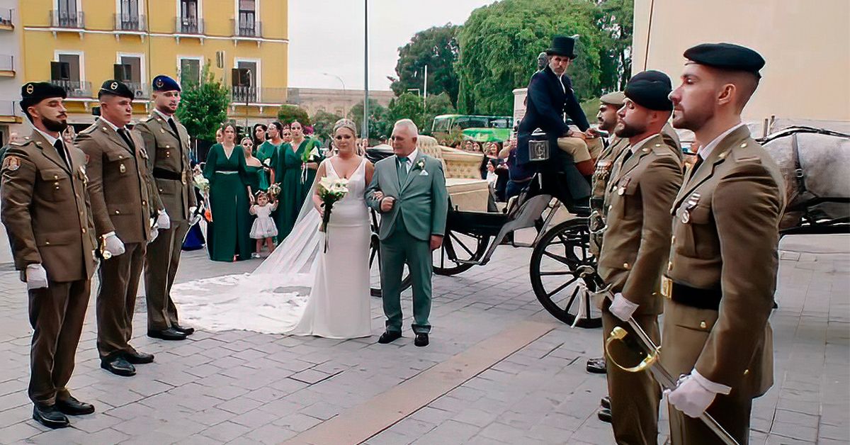 Pilar Rubio asiste en "Sí, quiero" a una boda marcada por la lluvia