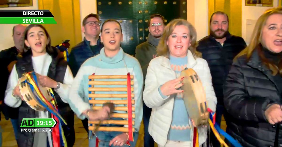 Los coros de campanilleros también anticipan la Navidad andaluza