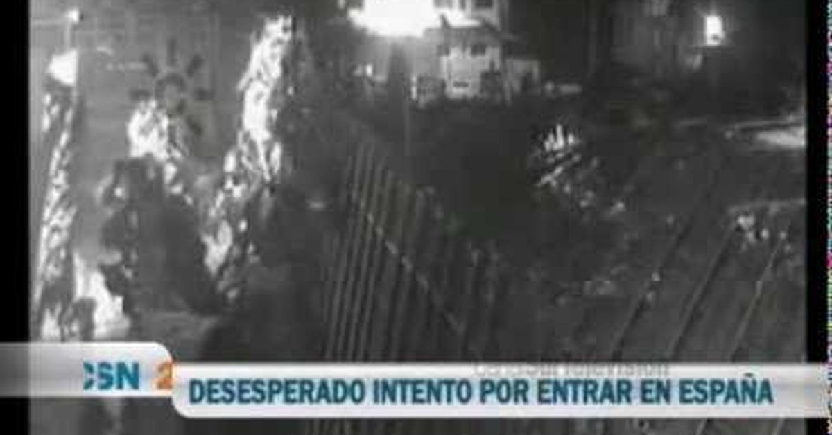 Salto a la valla de Melilla