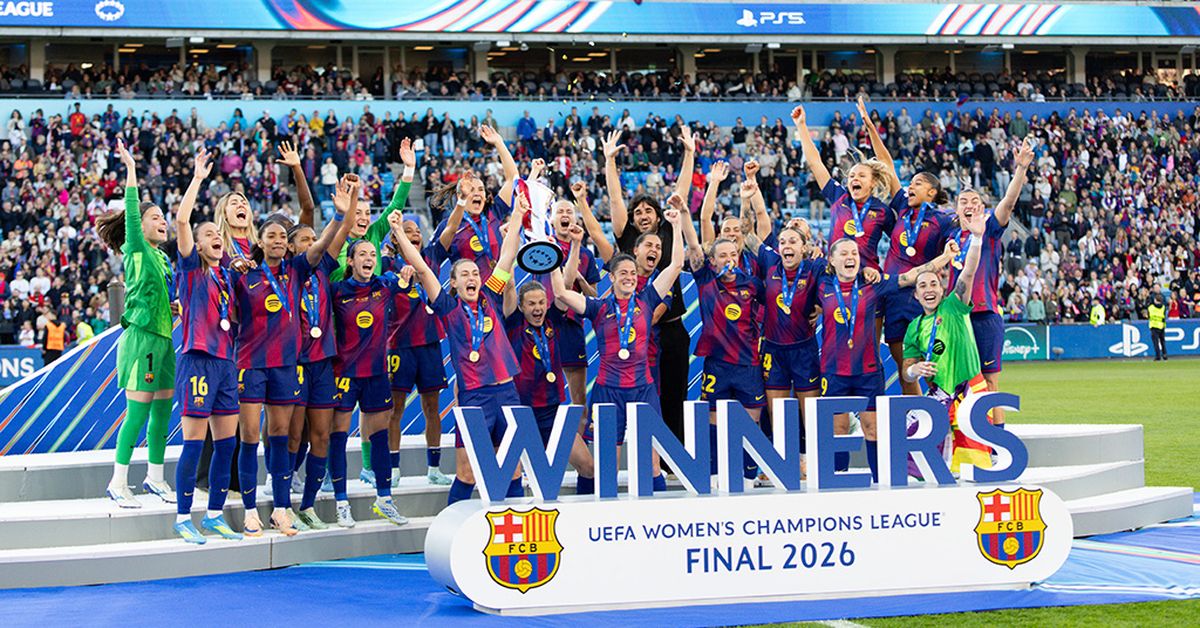 El Barça arrolla al OL y suma su cuarta Champions