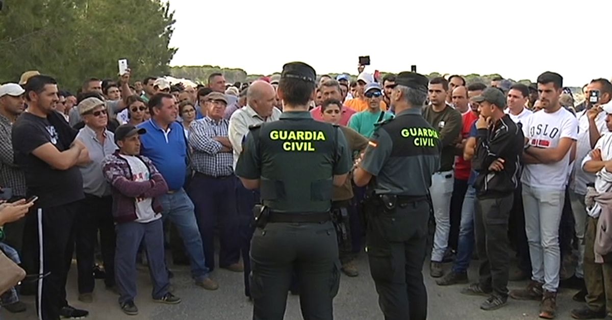El Condado de Huelva se moviliza contra el sellado de pozos ilegales