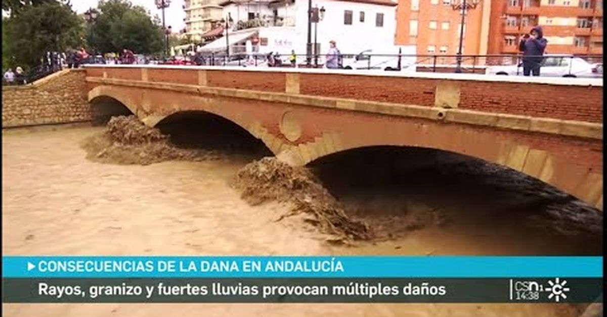 Inundaciones en Álora y el Valle del Guadalhorce (Málaga)