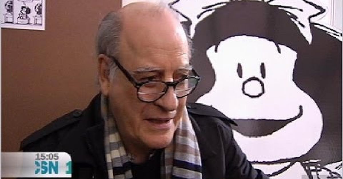 Quino, el humorista gráfico creador de Mafalda