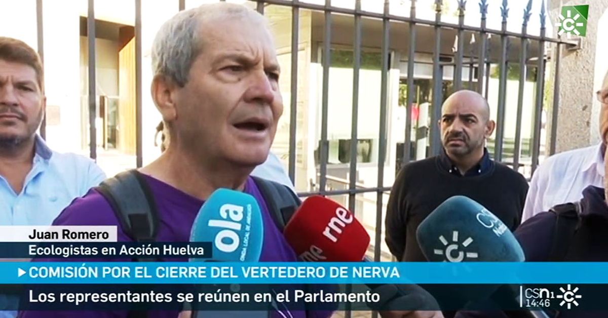 La plataforma contra el vertedero de Nerva exige "fecha para su cierre"