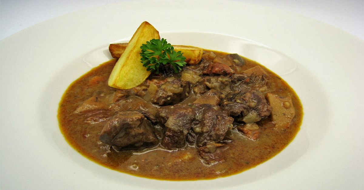 Venado con salsa de níscalos, en "Cómetelo"