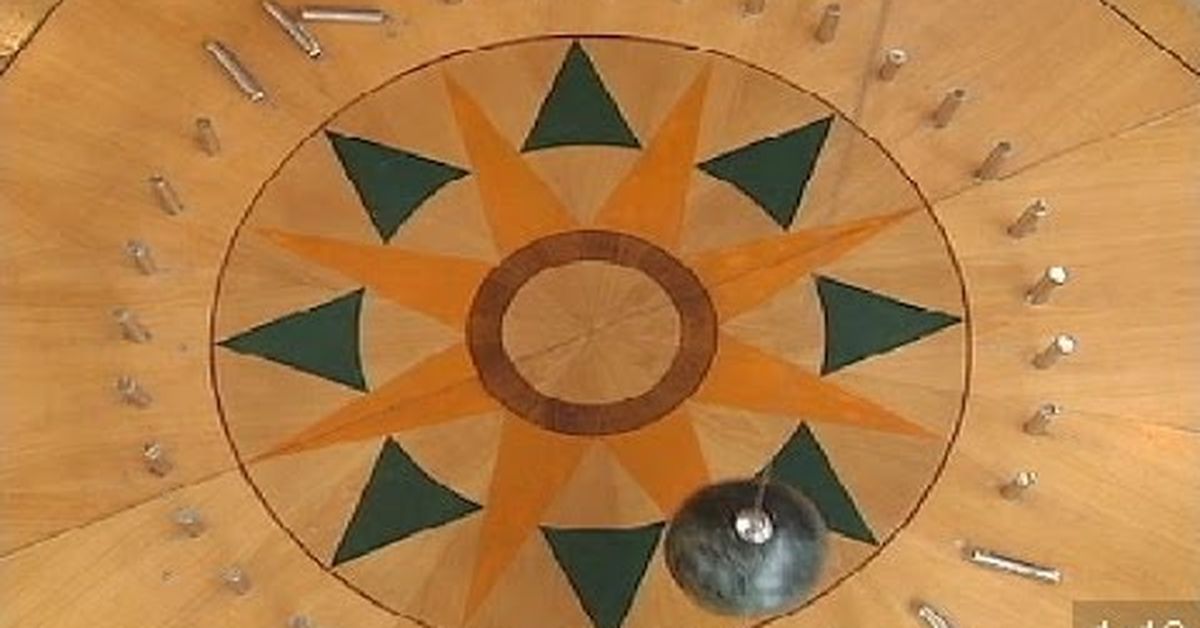 Parque de las Ciencias de Granada: Péndulo de Foucault