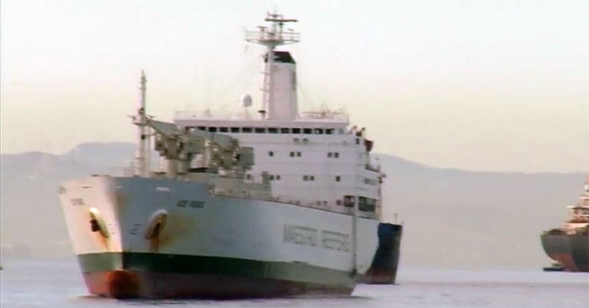 Vertido de fuel en Gibraltar