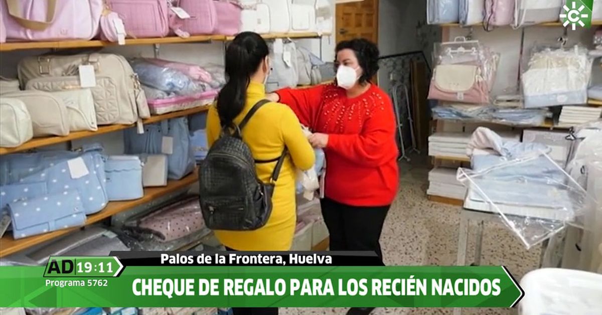 Cheque Bebé en Palos de la Frontera para gastar en los comercios locales