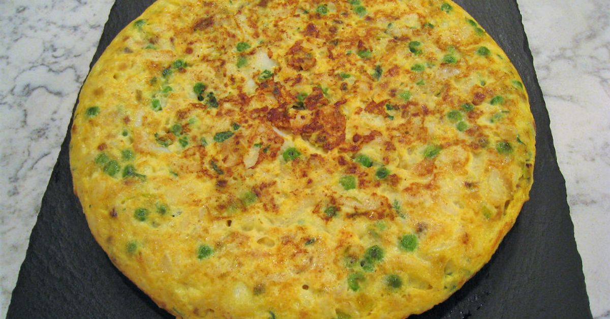 'Cómetelo' propone tortilla de coliflor con bacalao y guisantes de ...