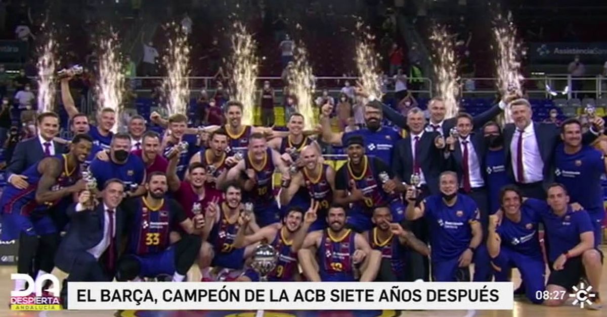 El Barça, campeón de la ACB siete años después