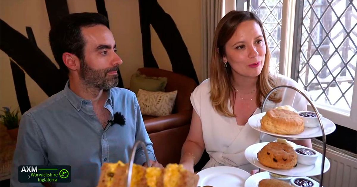 Irene y Gregorio nos enseñan la capital del condado de Warwickshire