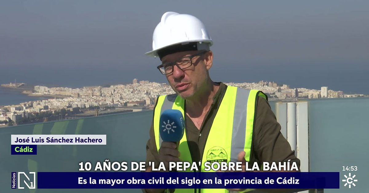 El Puente de la Pepa cumple diez años convertido en símbolo de la Bahía ...