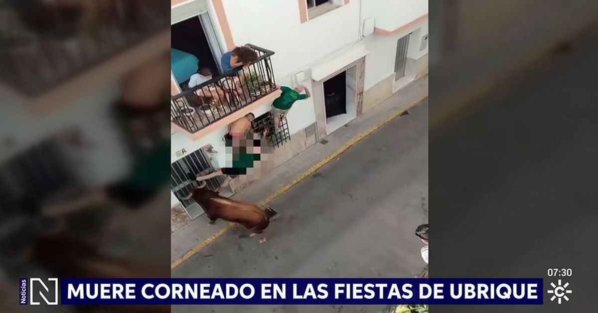 Muere un hombre en Ubrique tras ser embestido en la suelta del Toro del ...