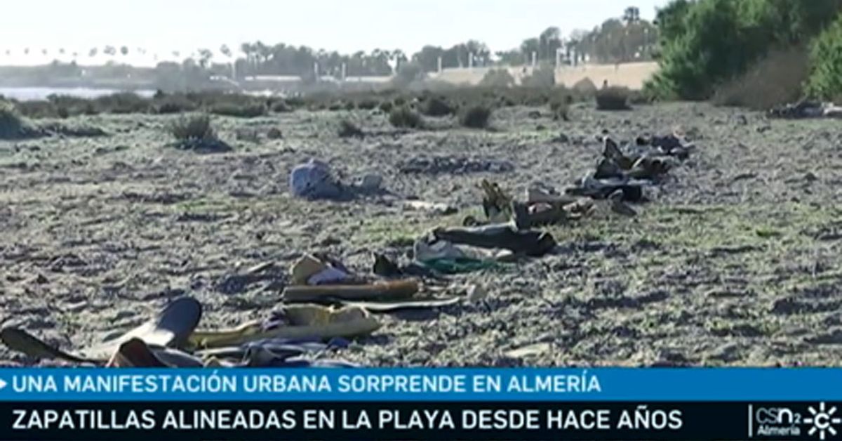 El misterio de las zapatillas de Almería