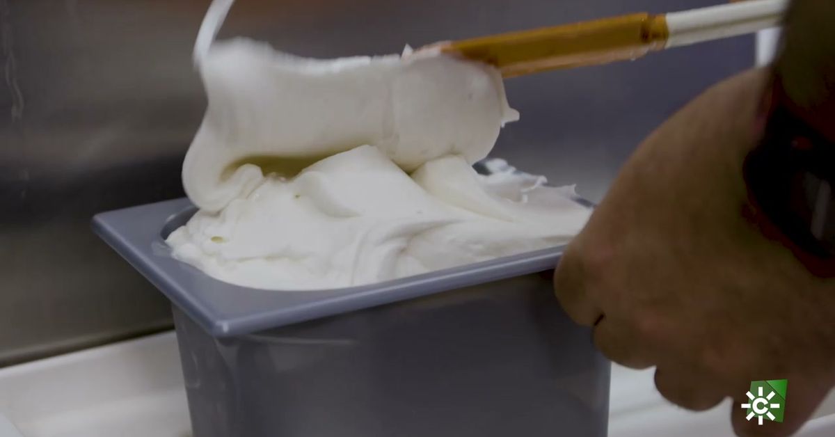 Helado de chirimoya, un suculento manjar en la Costa Tropical de Almuñécar