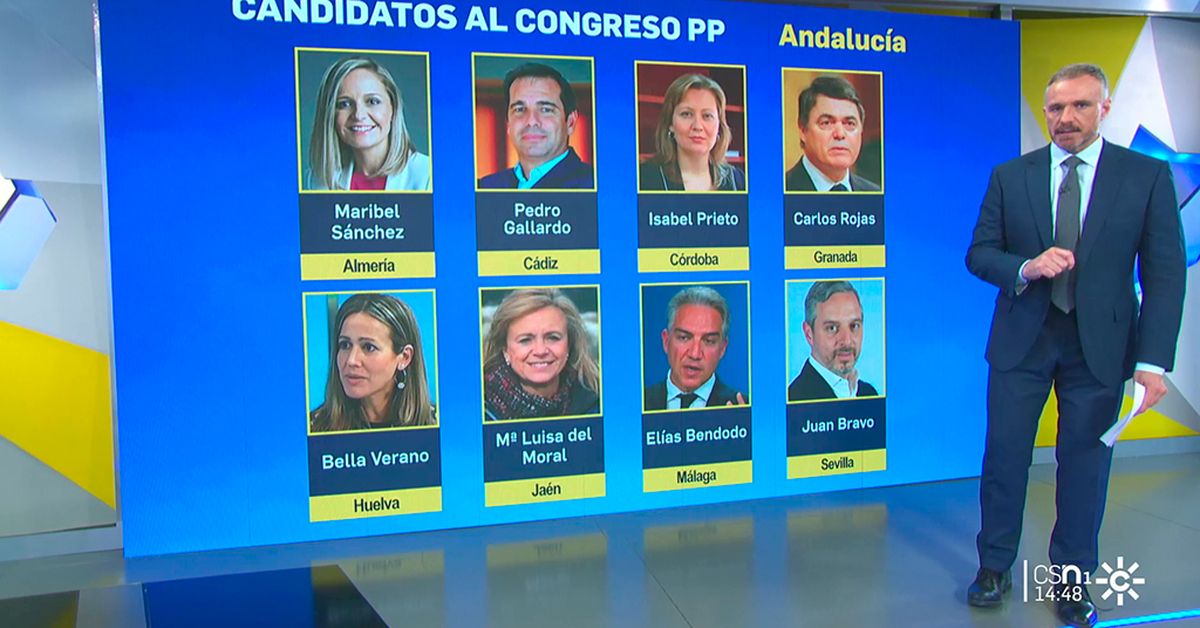El PP renueva siete de sus ocho cabeza de lista en Andalucía