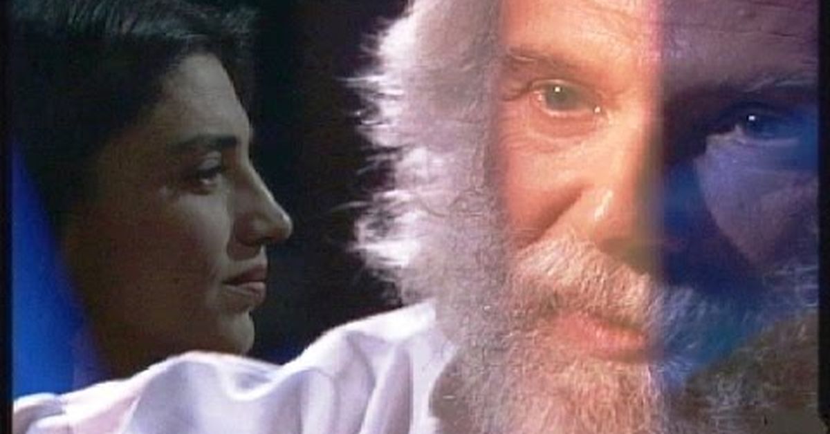 George Moustaki canta "Il pêcheur" a Ángela Molina