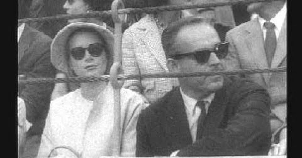 Grace Kelly y Rainiero de Mónaco en Madrid en 1964 | Moda en España años 60