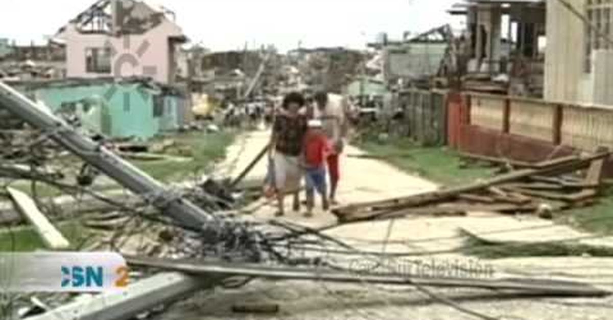 "Haiyan": balance del tifón devastador de Filipinas (2013)