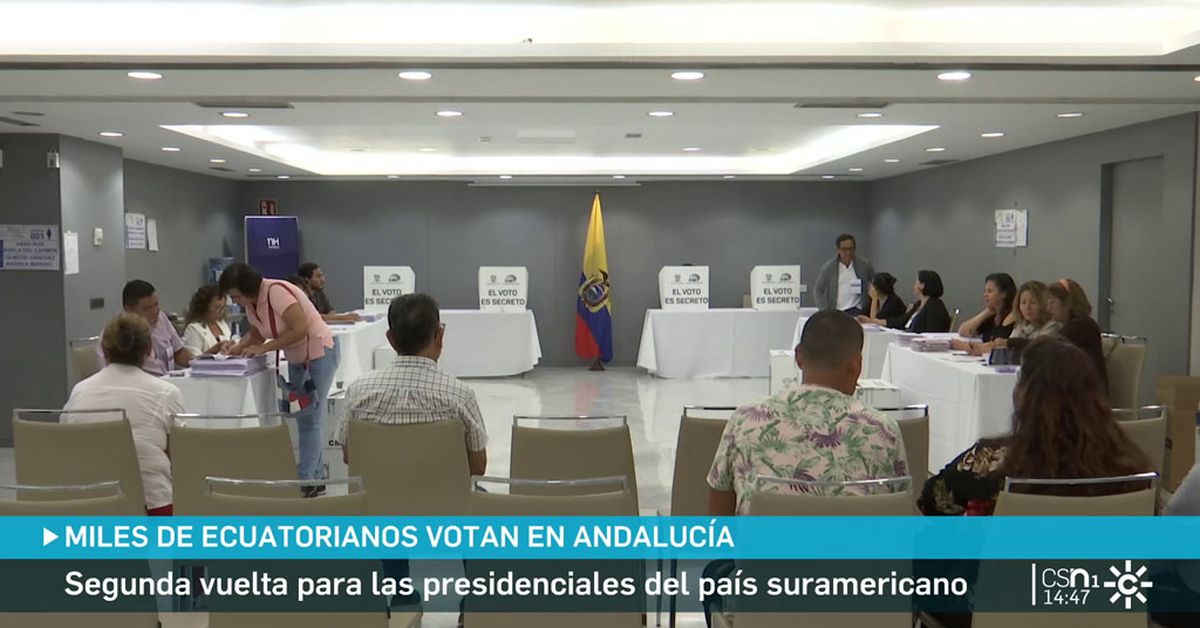 13.000 ecuatorianos que viven en Andalucía votan para elegir a su ...