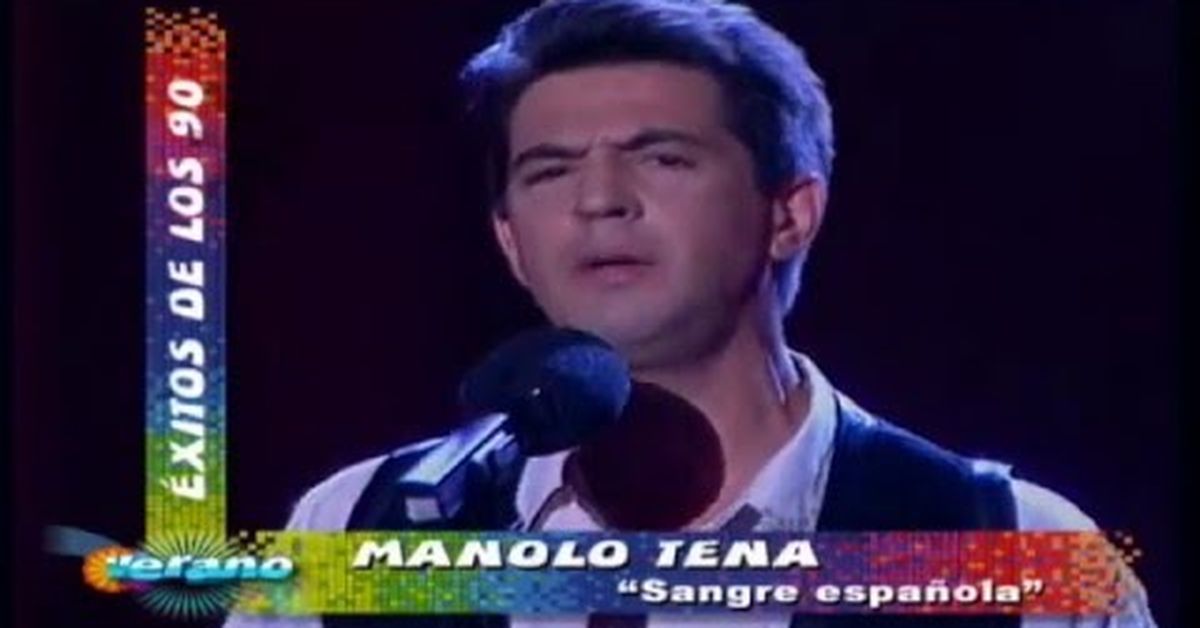 Manolo Tena canta "Sangre española"
