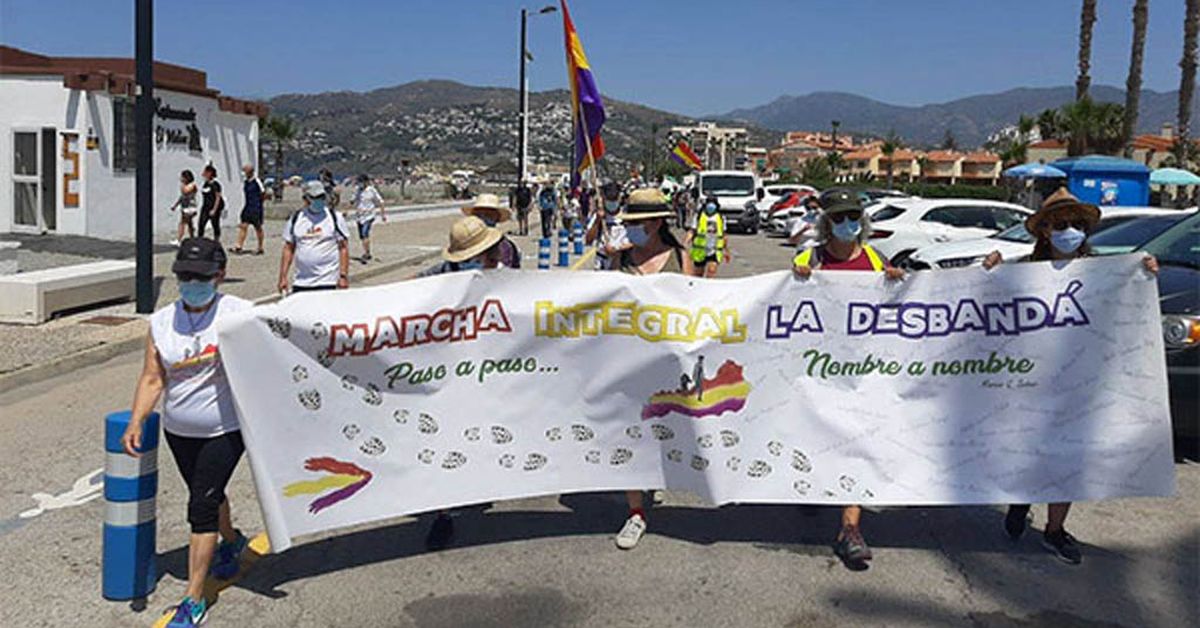 La marcha de la "Desbandá" llega a Almería