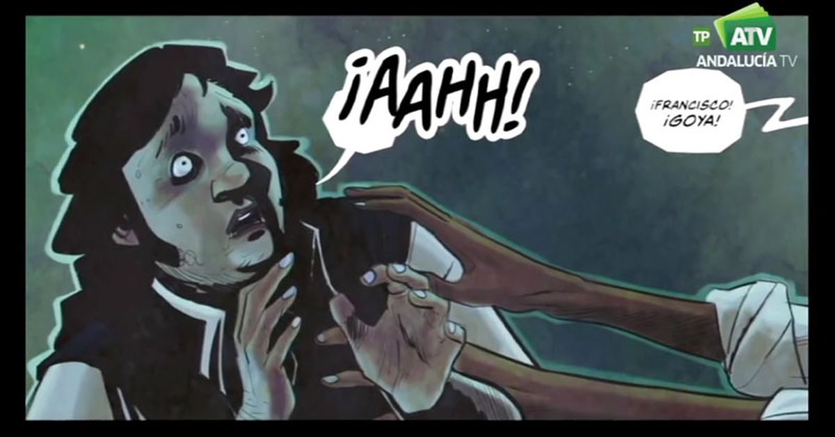 Los fantasmas de Goya se convierten en cómic