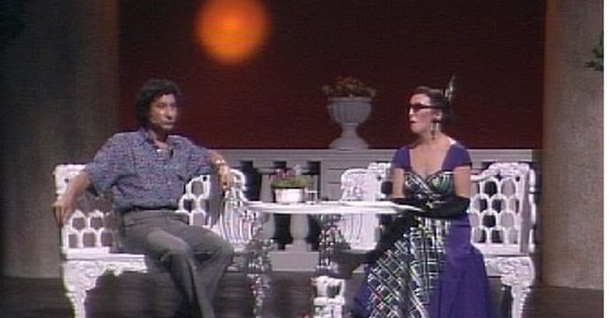 El bailaor Mario Maya y la cantante Martirio (1990)