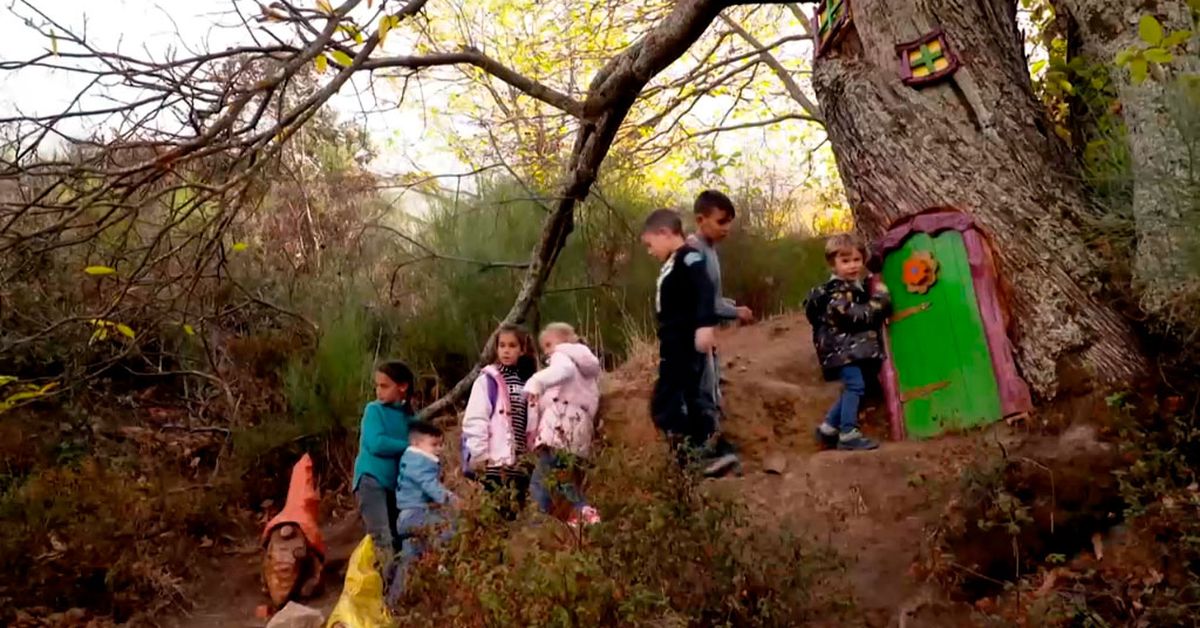 Recorremos el bosque encantado de Parauta rodeado de duendes y hadas