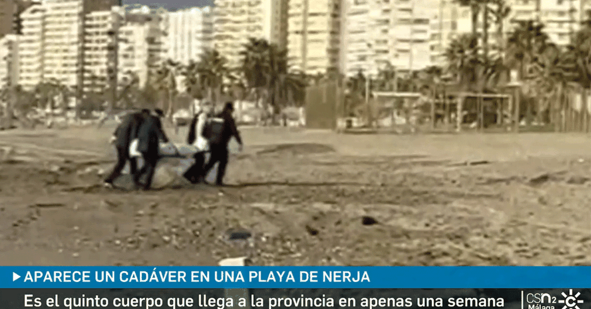 Aparece un quinto cadáver frente a la costa de Málaga