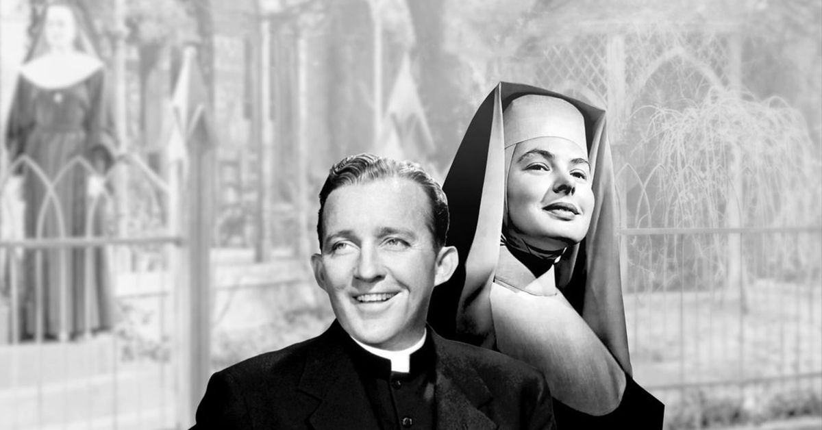 Bing Crosby e Ingrid Bergman, en "Las campanas de Santa María"