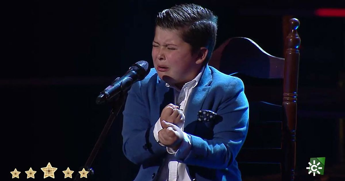 Manuel Monje, un cantaor viejo de nueve años, gran vencedor de la gala