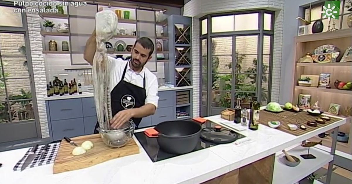 Aprende a cocer el pulpo sin añadir agua