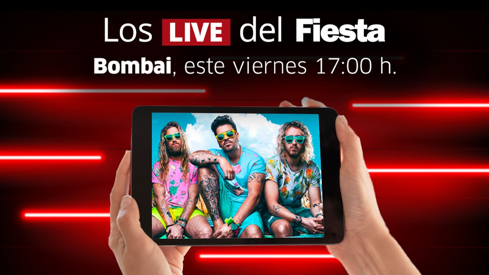 Bombai conectan contigo en Los Live del Fiesta