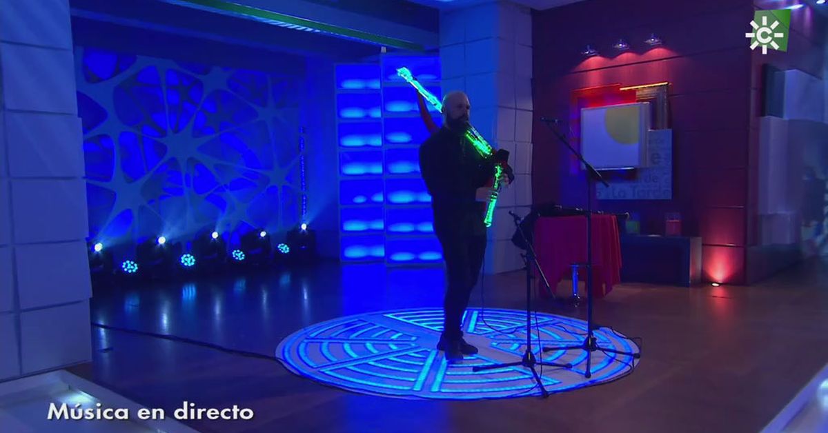 La gaita mágica que se ilumina en la oscuridad