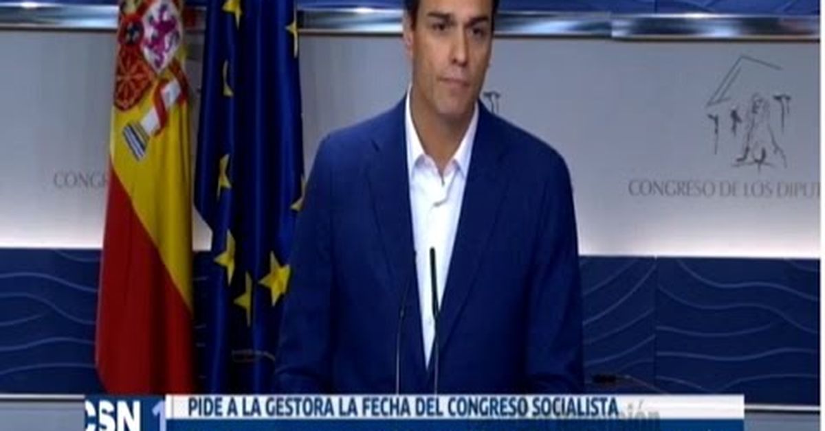 Pedro Sánchez (Secretario General PSOE)