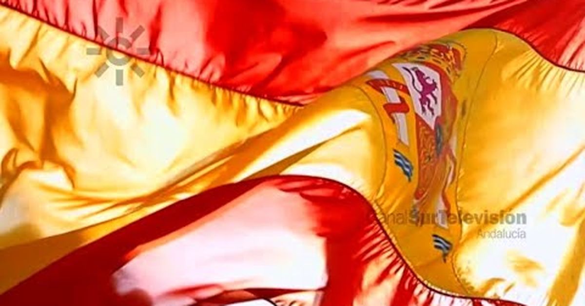 La bandera e himno de España