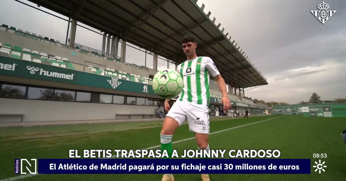 El Betis traspasa a Johnny Cardoso