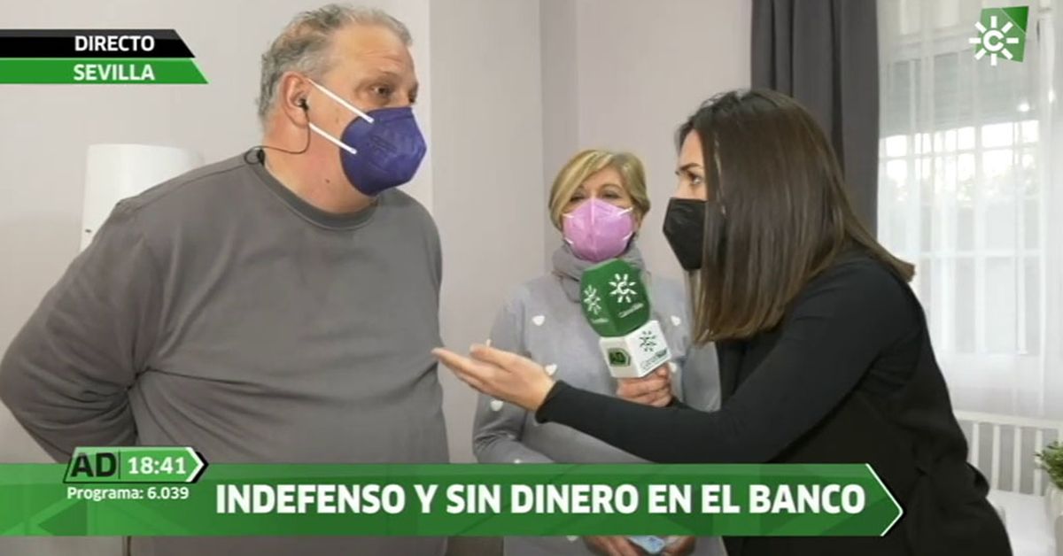 Matías y Trini, indefensos y sin dinero en el banco