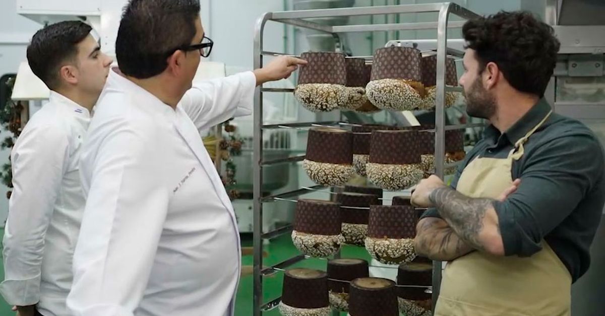 Bosco aprende los secretos del mejor panettone tradicional en Lepe