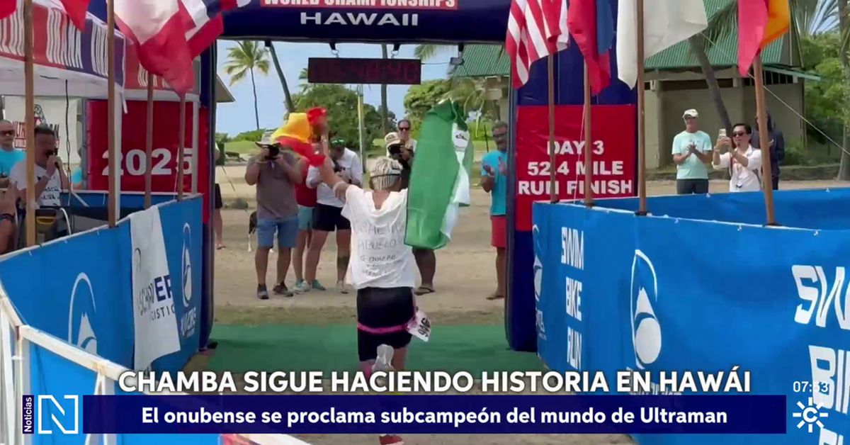 El onubense Chamba se proclama subcampeón del mundo de Ultraman