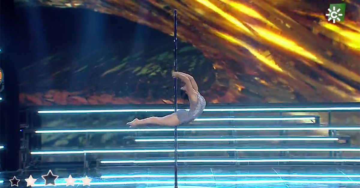 Lucía Marrero trae por primera vez el pole dance y deja al jurado ...