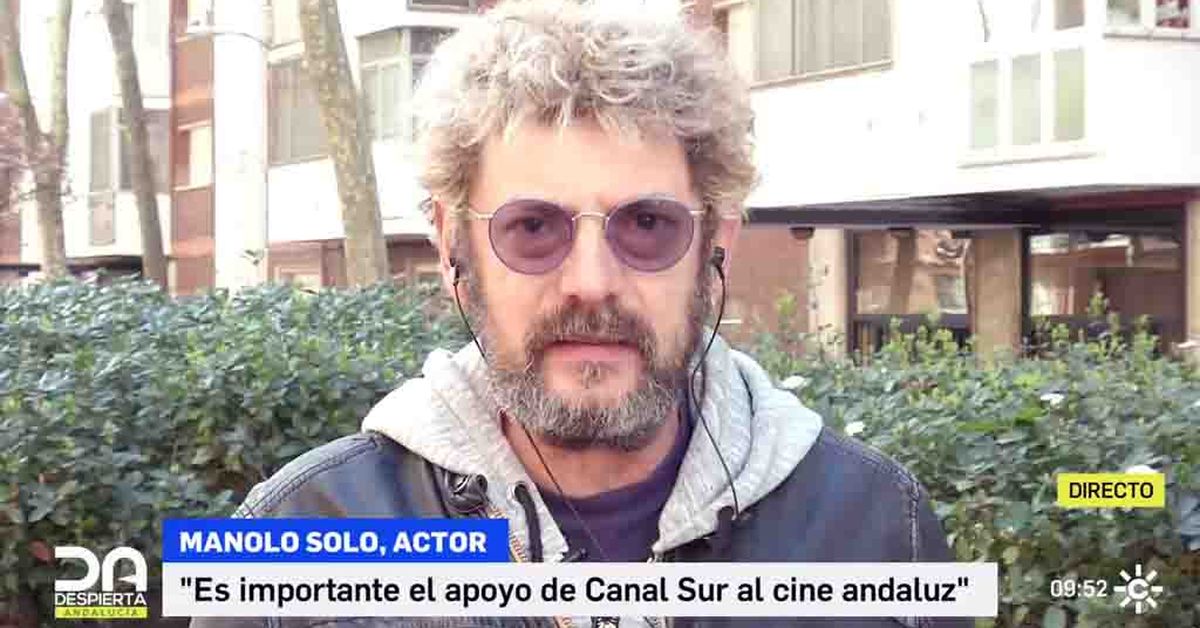 Manolo Solo: "Empecé a coger oficio en este campo en Canal Sur"