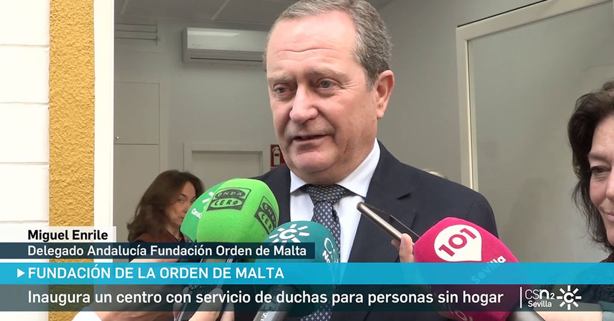 Nuevo servicio de duchas en el centro de Sevilla para personas sin hogar