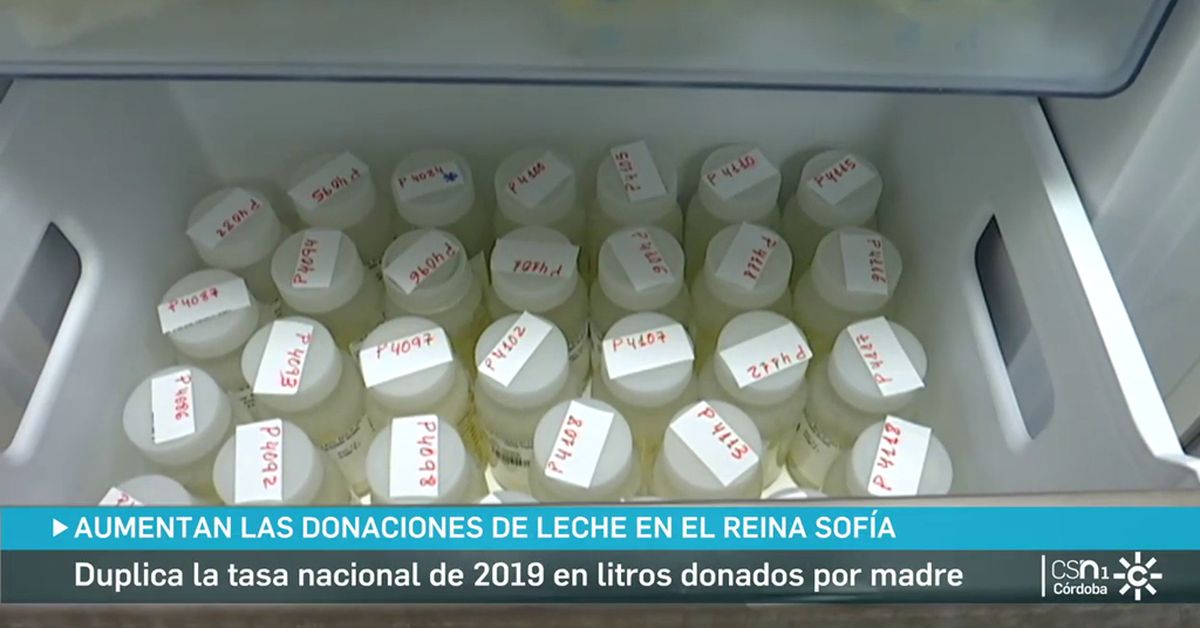 Aumentan las donaciones de leche materna en el Reina Sofía de Córdoba