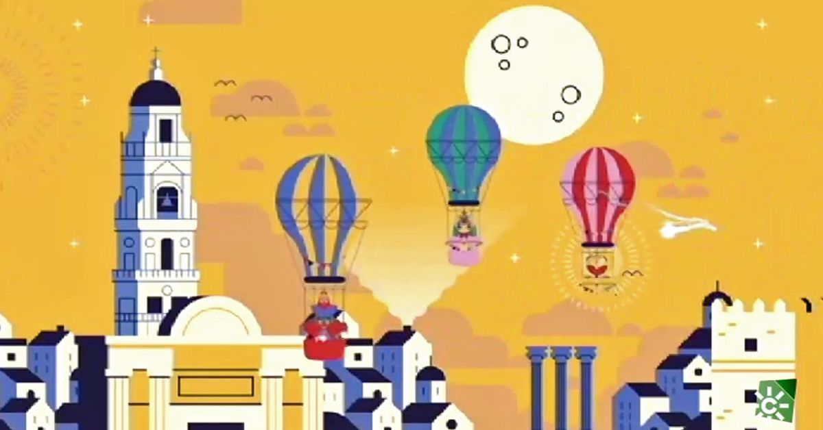 Así llegarán los Reyes Magos a Andalucía este martes