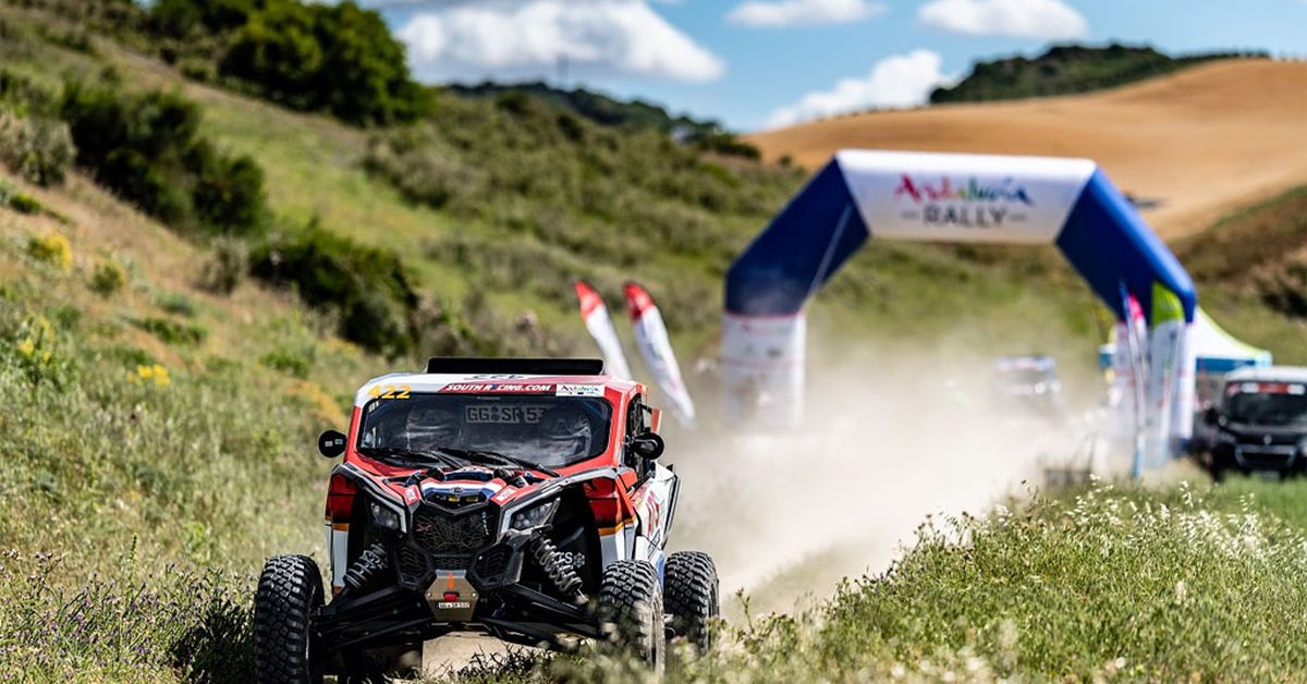 Nasser Al Atiyah y Joan Barreda mandan en el Rally Andalucía