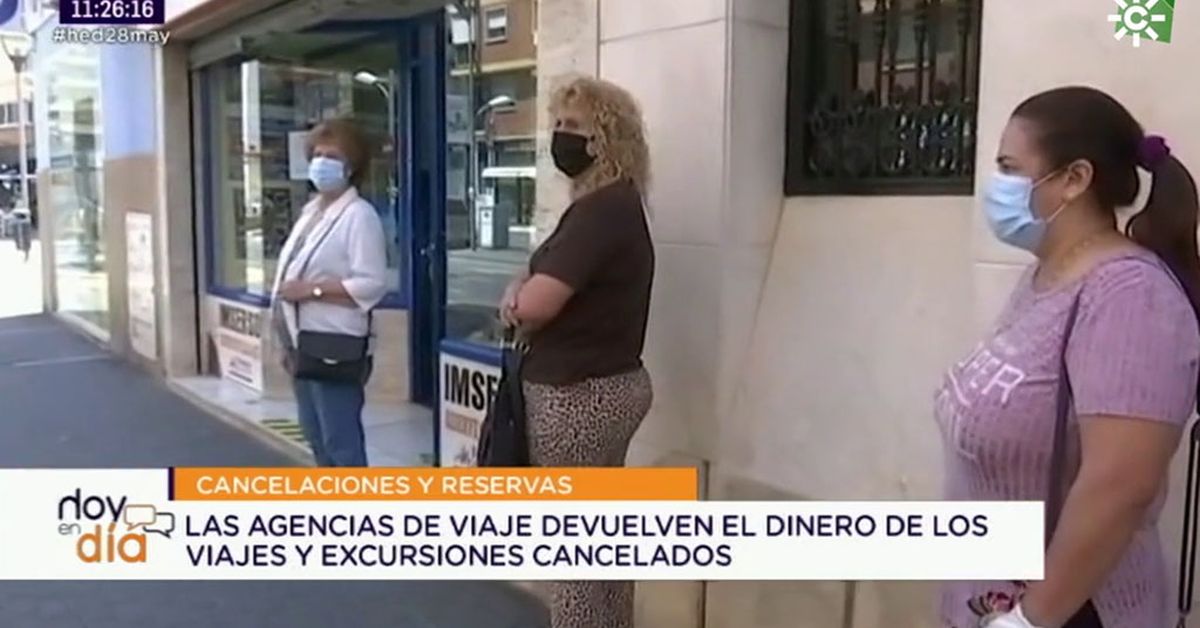 Colas en las agencias para recuperar el dinero de viajes cancelados